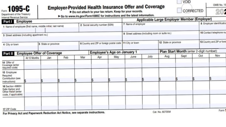 1095-C Form 2025 - 2026 - Finance - Quick Taxus