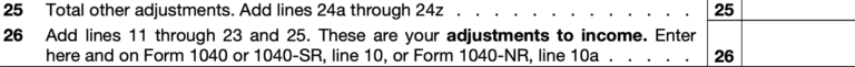 Schedule 1 Instructions 2026