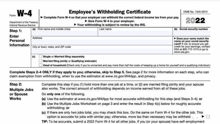 How To Fill Out A W-4 Form In 2025