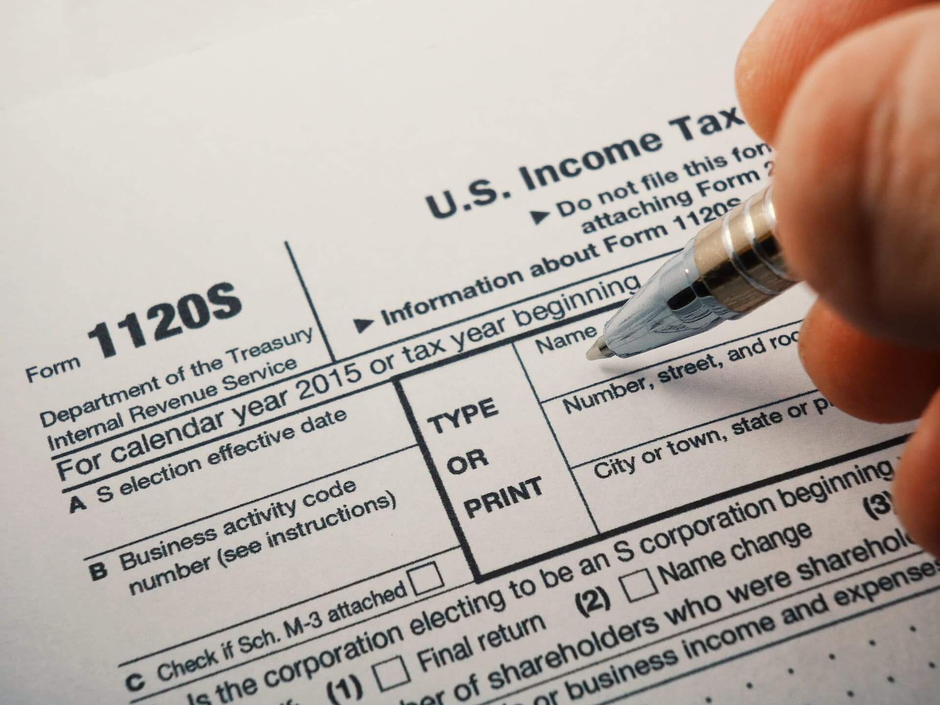Form 1120S Extension 2025 - 2026