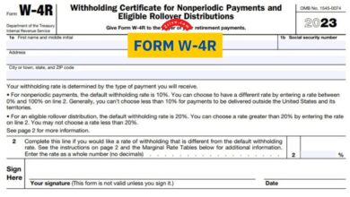 Form W-4R 2025 - 2026