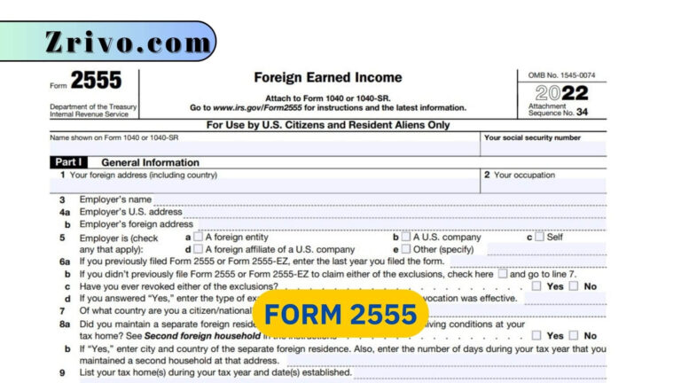 Form 2555 2025 - 2026
