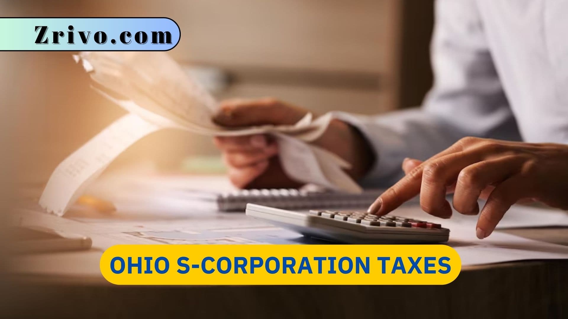 Ohio S-Corporation Taxes 2025 - 2026