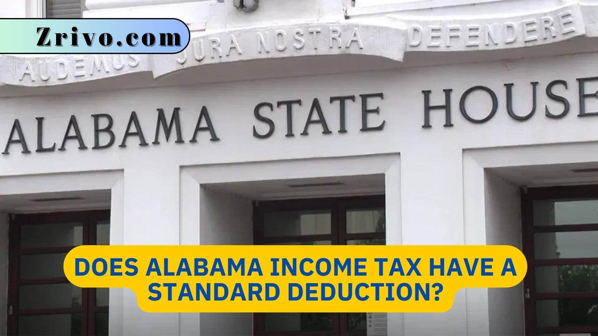 Does Alabama Income Tax Have A Standard Deduction?