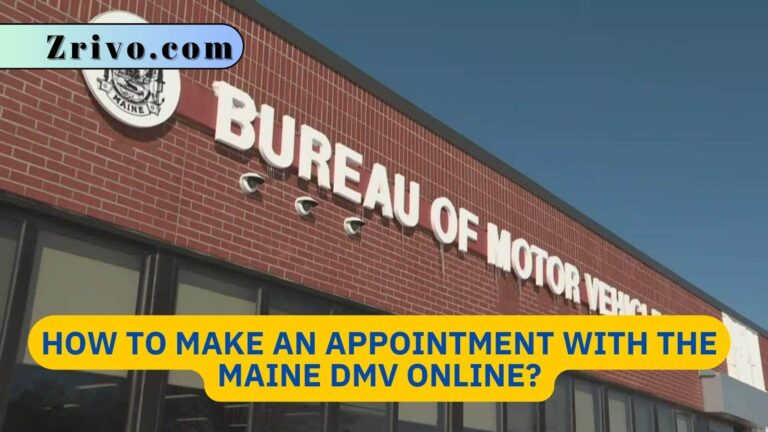 How To Make An Appointment With The Maine DMV Online?