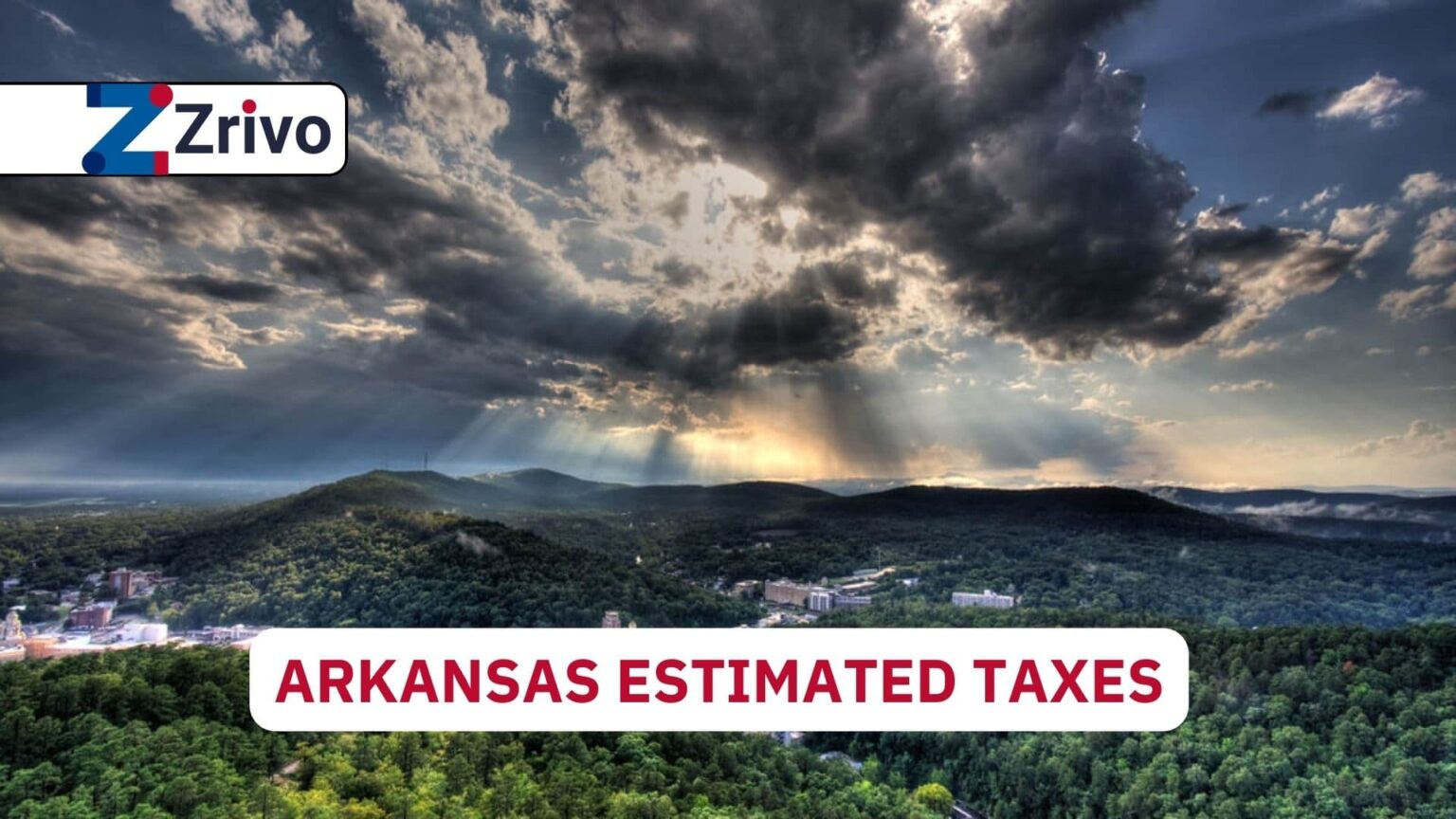 Arkansas Estimated Taxes 2025 - 2026