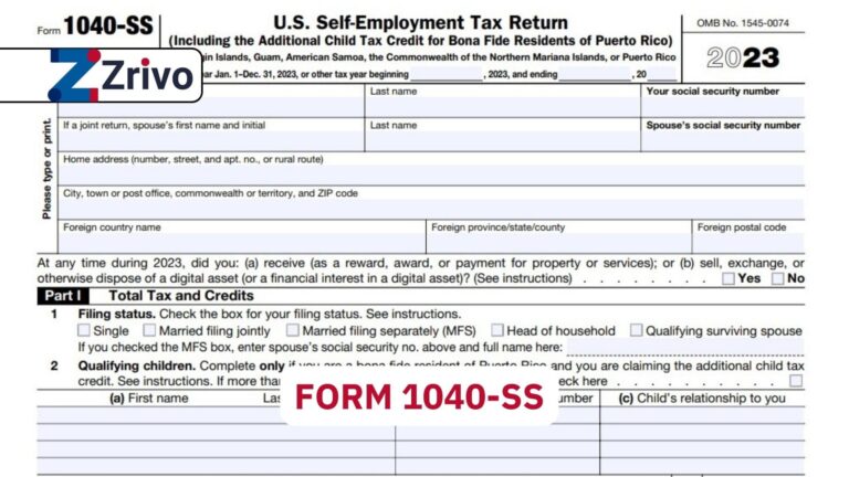 Form 1040-SS 2024 - 2025