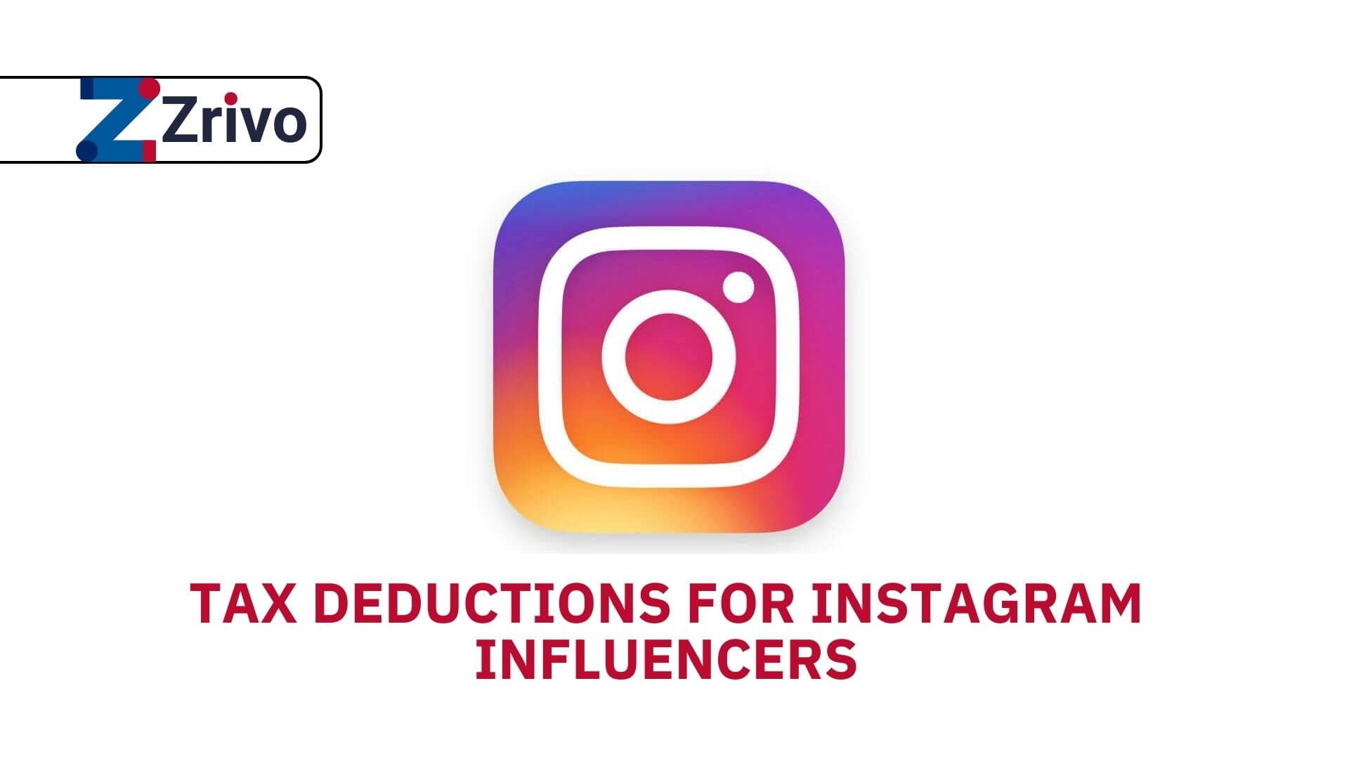 Tax Deductions For Instagram Influencers